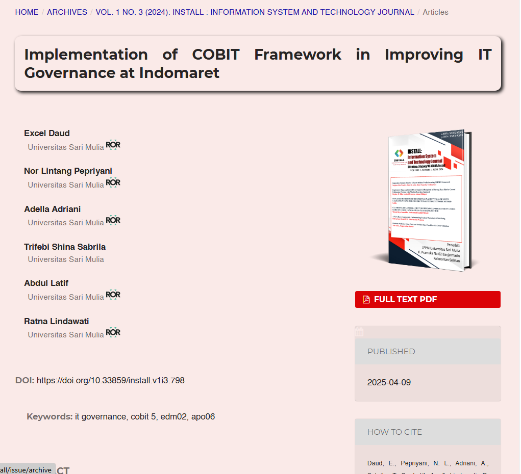 Portfolio | Excel Daud
